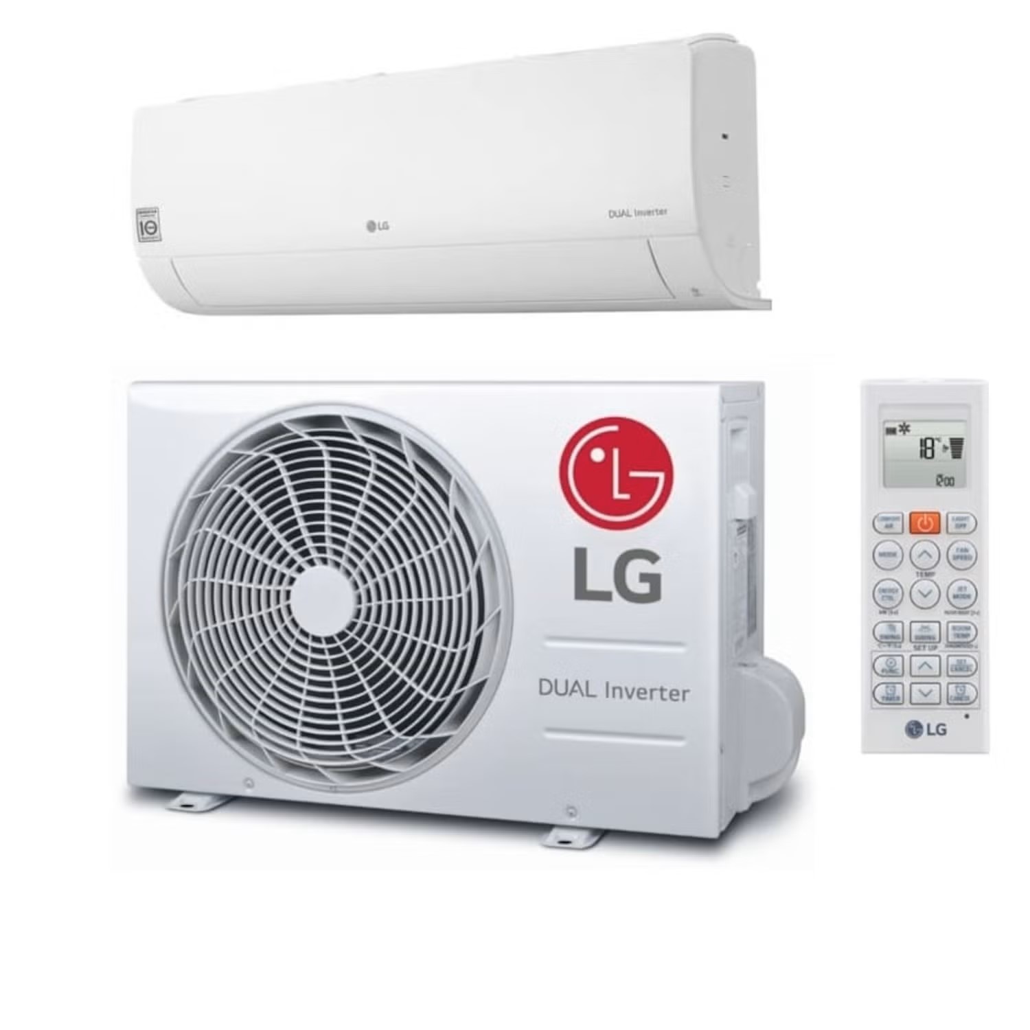 LG S12ET A++ 12000 BTU Smart Wall Split Air Conditioner with Heat Pump ...